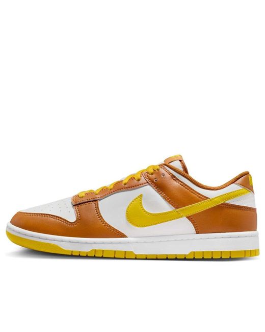 Nike Dunk Low Retro 'Summit Bright Citron' in Yellow for Men | Lyst