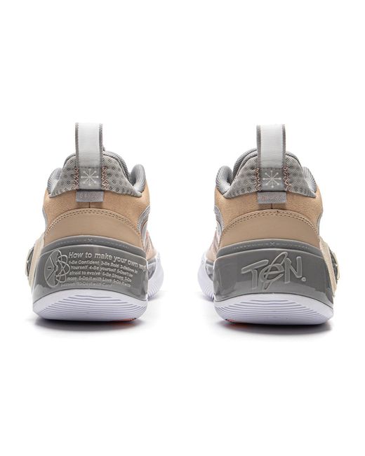 Li-ning Way Of Wade Low 'Origin' in Natural for Men | Lyst