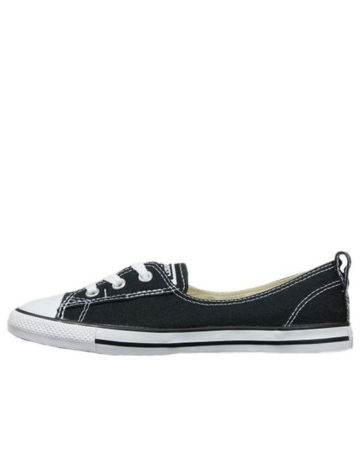 Converse Chuck Taylor All Star Ballet Lace Black in Blue | Lyst