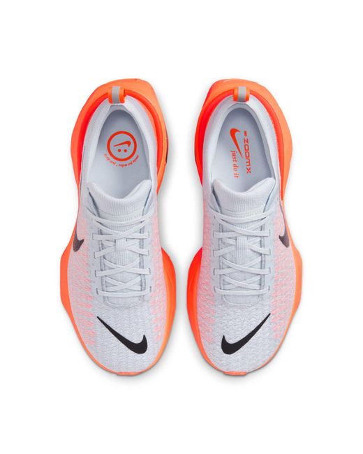 Nike Zoomx Invincible Run 3 'Pure Platinum Hyper Crimson' in Red for ...