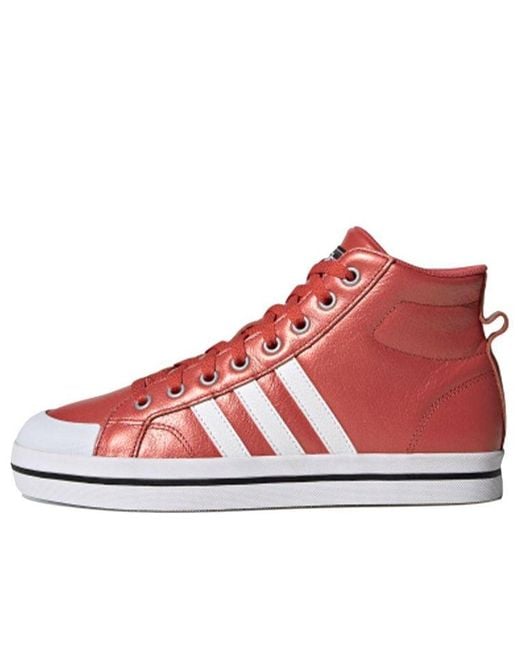 adidas (Wmns) Neo Bravada Mid in Red | Lyst