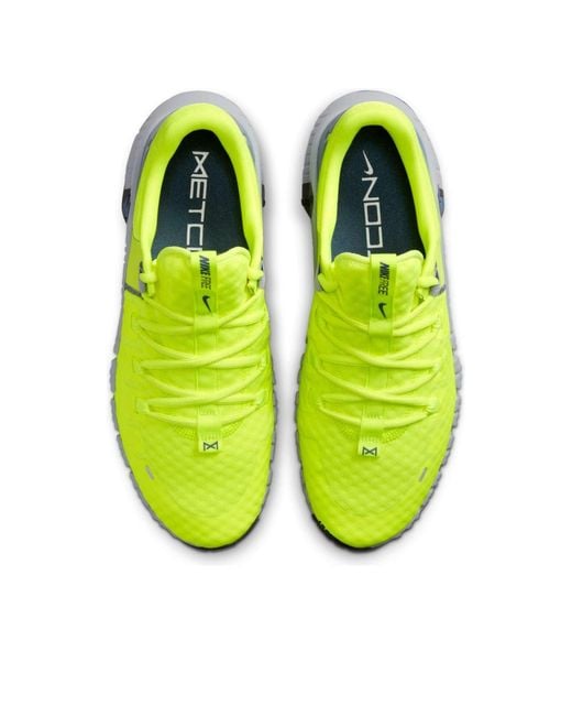 Nike Free Metcon 5 Training Shoes In Yellow, for Men | Lyst