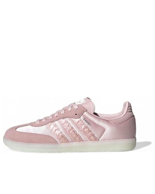 adidas (Wmns) Samba Og Satin 'Sandy' in Pink | Lyst