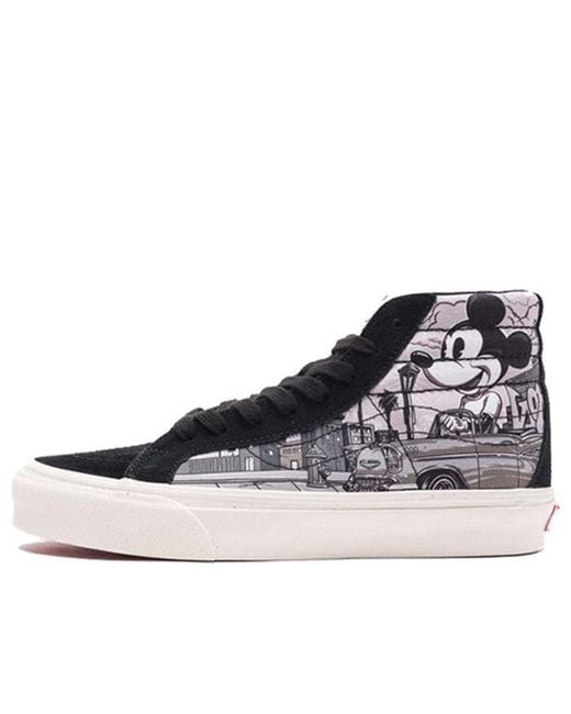 Vans Sk8-Hi Disney X Mr Cartoon in Blue for Men | Lyst