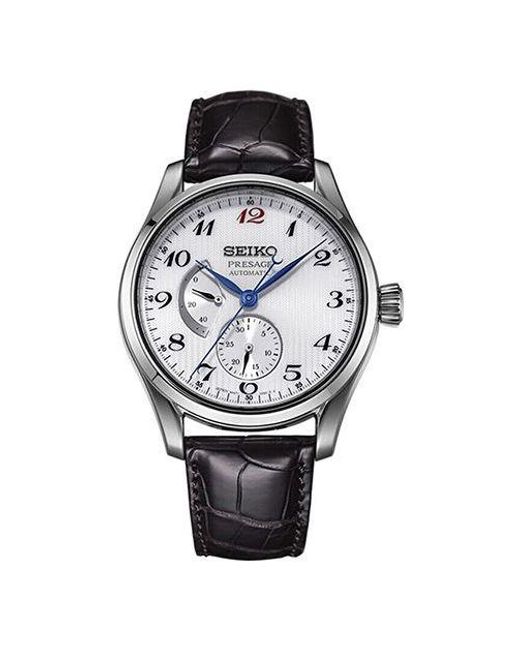 Seiko Presage Series Automatic Mechanical Watch in Metallic | Lyst