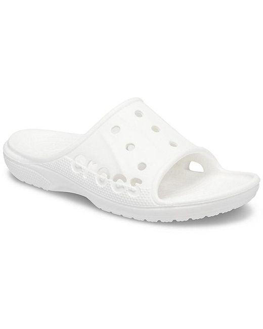 Crocs™ Baya Minimalistic Casual Slippers in White for Men | Lyst
