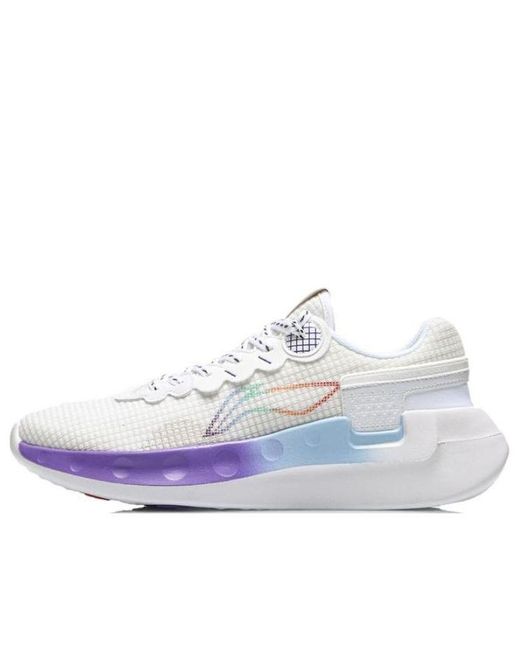Li-ning Happy Marathon Running Shoes in White for Men | Lyst