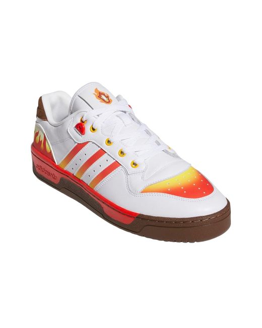adidas X Demon Slayer Rivalry Low 'Rengoku' in White for Men | Lyst