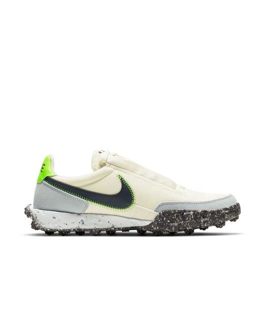 Nike (Wmns) Waffle Racer Crater 'Pale Ivory Electric' in White | Lyst