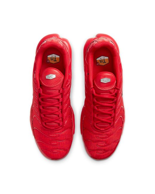 Nike Air Max Plus 'University' in Red for Men | Lyst