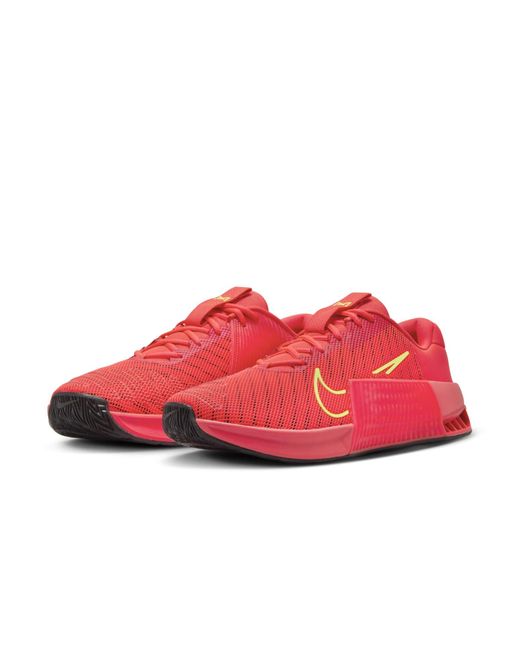 Nike Metcon 9 'Bright Crimson Volt' in Red for Men | Lyst UK