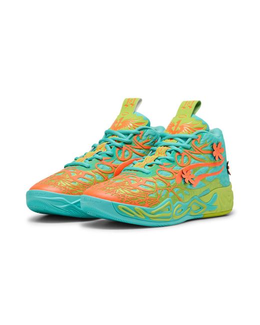 PUMA Mb.04 X Scooby-Doo 'Aquatic Lime Smash Heat Fire' in Blue for Men ...