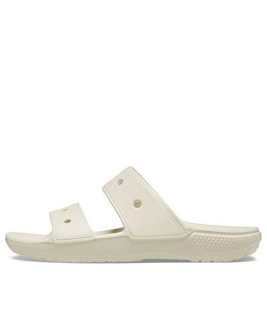 Crocs™ Classic Clog Cozy Slippers in White for Men | Lyst UK