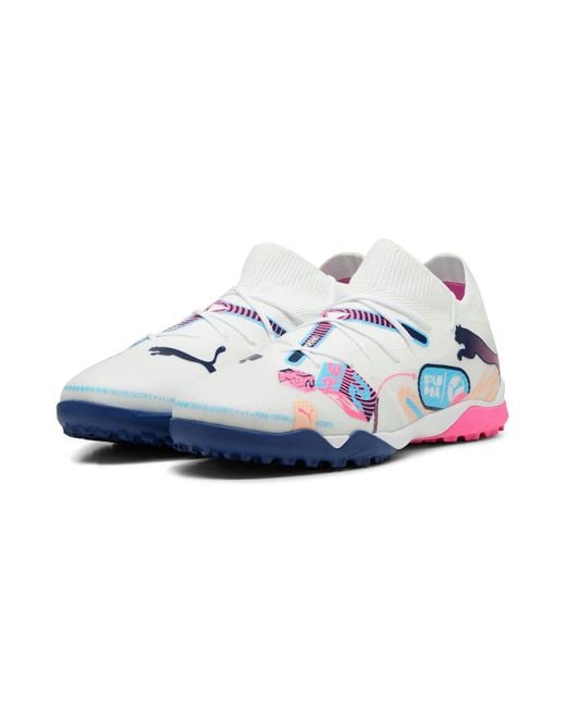 PUMA Future 7 Match Volume Up Tf ' Luminous' in Blue for Men | Lyst