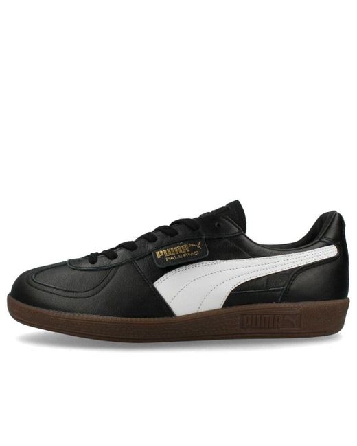 PUMA Palermo Leather Made in Black for Men | Lyst