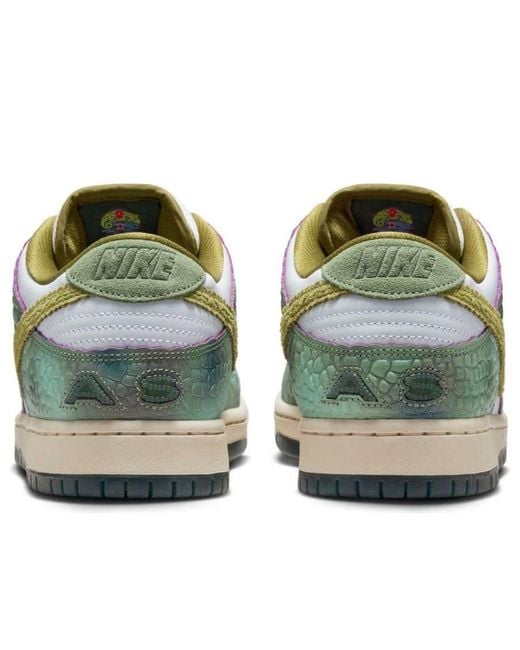 Nike X Alexis Sablone Sb Dunk Low 'Chameleon' in Green for Men | Lyst