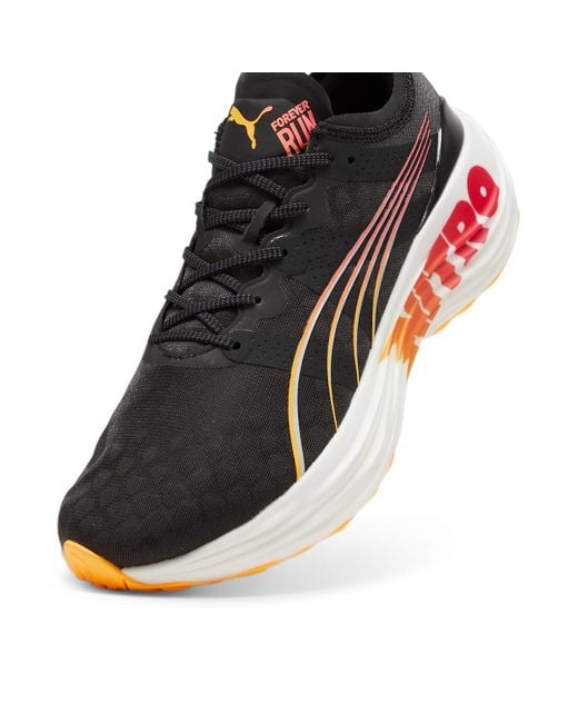 PUMA Foreverrun Nitro ' Sun Stream' in Black for Men | Lyst