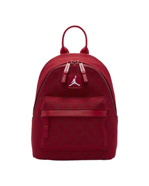 Nike Monogram Mini Backpack 'Gym' in Red | Lyst
