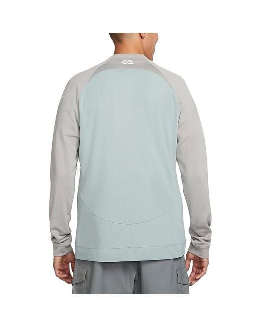 Nike 22-23 Club America Academy Pro Anthem Jacket 'Dusty Sage' in Blue ...