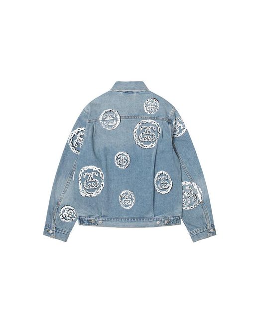 Stussy X Denim Tears Type 2 Jacket 'Light' in Blue for Men | Lyst UK