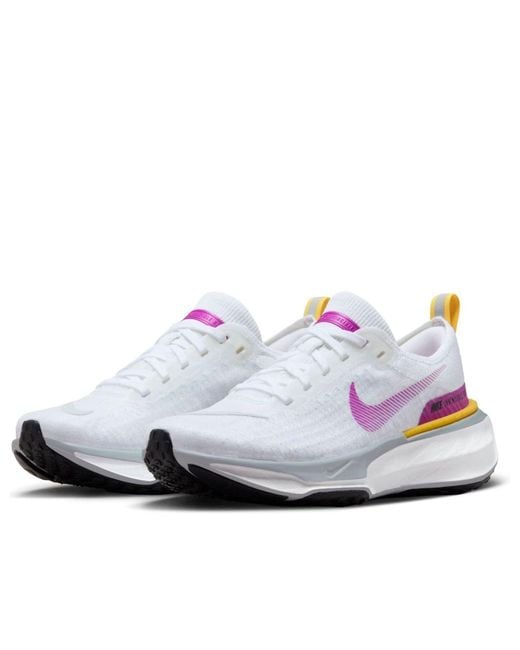 Nike Zoom X Invincible Run 3 Shoes in White | Lyst UK