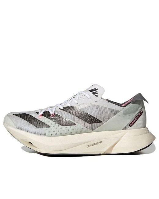 adidas Adizero Adios Pro 3 Night Metallic' in White for Men | Lyst UK