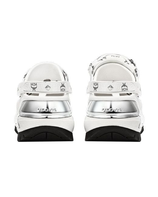 Crocs™ X Mcm Mega Crush Clogs in White | Lyst UK
