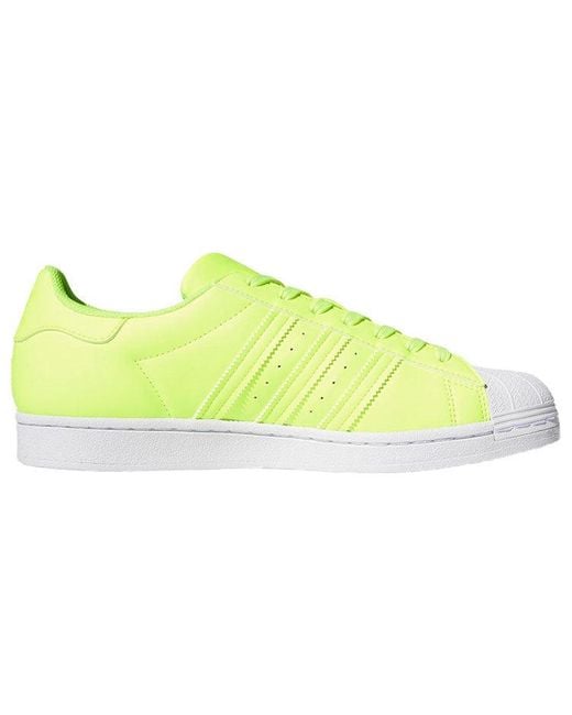 adidas Superstar 'Solar' in Yellow for Men | Lyst