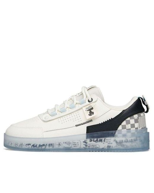 Anta X Snoopy Skateboarding Shoes in Blue for Men | Lyst