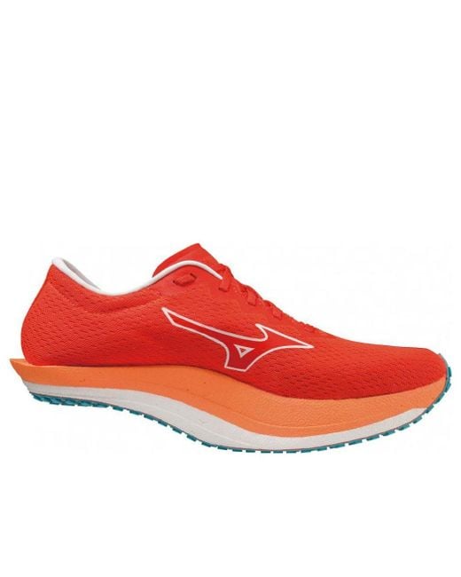 Mizuno Wave Duel Pro Qtr 'Flame' in Red for Men | Lyst