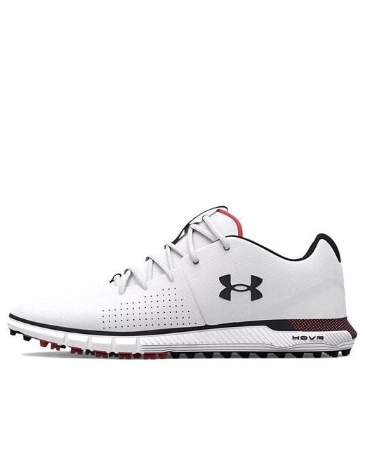 Under Armour Hovr Fade 2 Spikeless Wide E in White for Men | Lyst