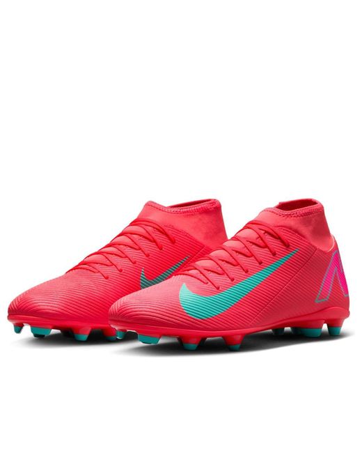 Nike Mercurial Superfly Club Mg 'Ember Glow Aurora' in Red for Men | Lyst