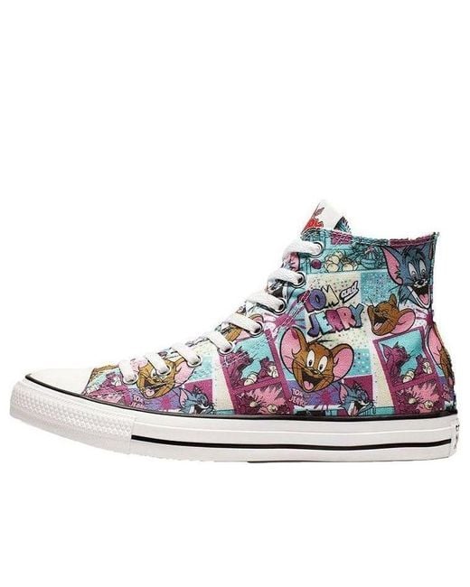 Converse Tom & Jerry X Chuck Taylor All Star High in Blue for Men | Lyst UK