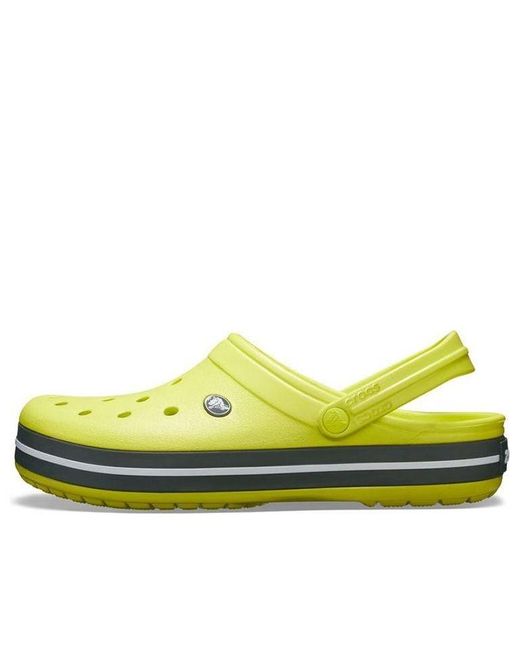 Crocs™ Crocband Clogs 'Citrus' in Yellow | Lyst