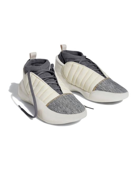 adidas Harden Vol.7 Shoes 'Cream Carbon' in White for Men | Lyst