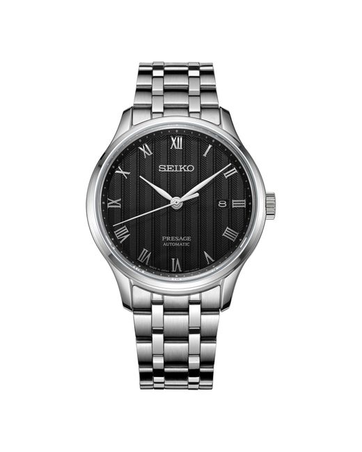Seiko Japan Series Waterproof Automatic Mechanical Watch in Metallic | Lyst