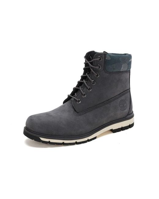 Timberland Radford 6 Inch Waterproof Boots Dark Nubuck in Black for Men Lyst UK