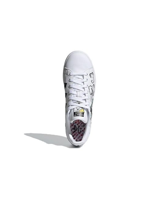 adidas Kasing Lung X Disney X Stan Smith 'Labubu Mickey Mouse' in White ...