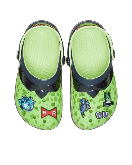 Crocs™ X Dragon Ball Z Classic Clog 'Cell' in Green for Men | Lyst
