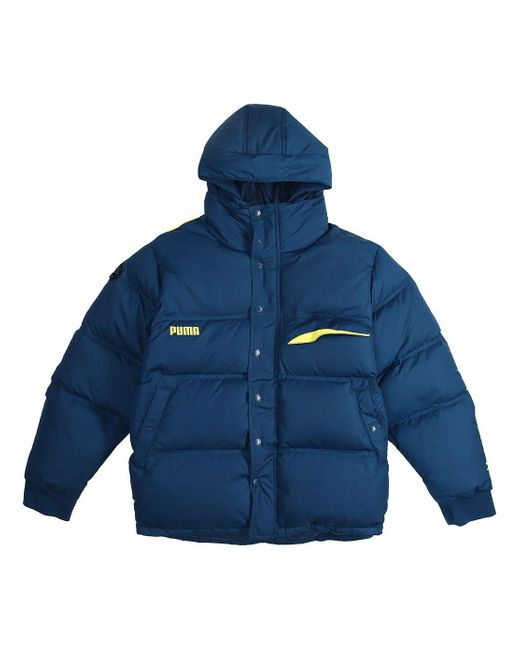 PUMA X Ader Error Down Puffer in Blue for Men | Lyst UK