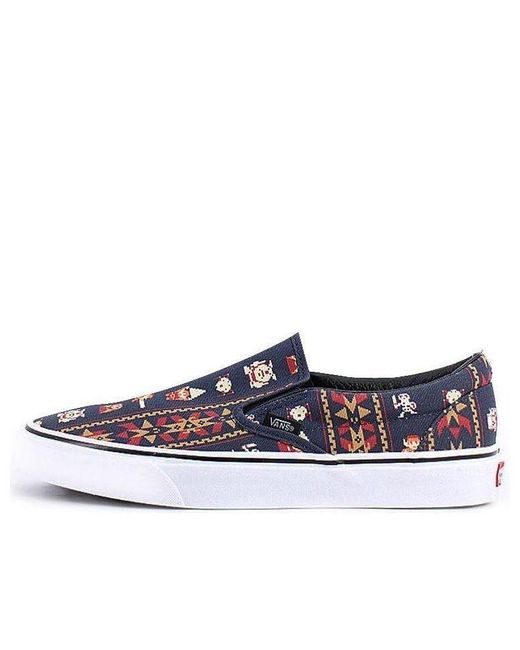 Vans Nintendo X Classic Slip-On 'Zelda' in Blue for Men | Lyst UK