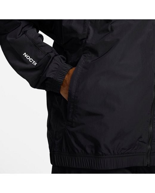 Nike X Nocta Drake Northstar Nylon Track Jacket in Black for Men | Lyst UK