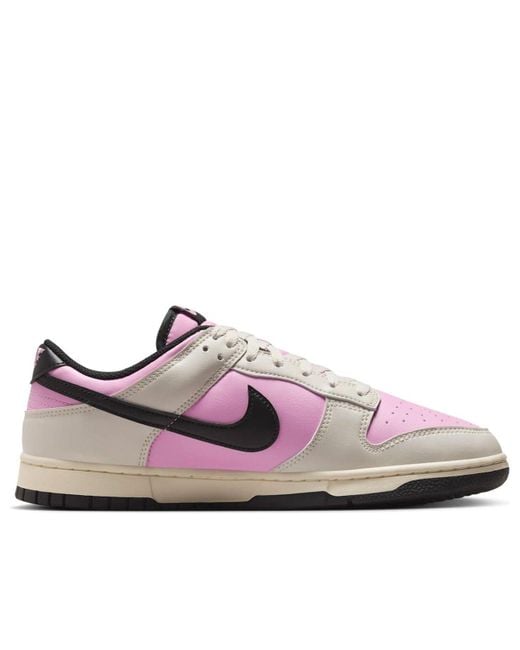 Nike Dunk Low Rise' in Pink for Men | Lyst