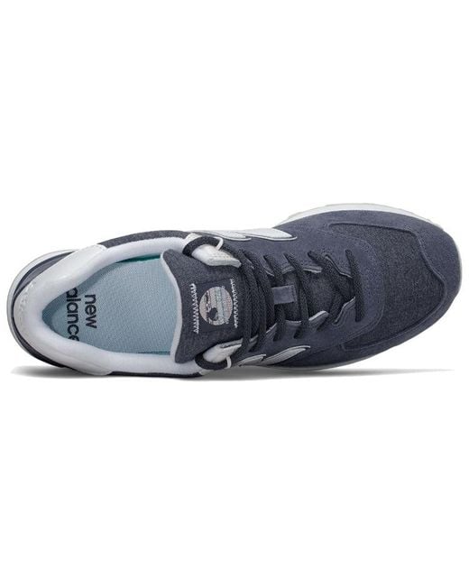 New Balance 574 Denim' in Blue for Men | Lyst UK