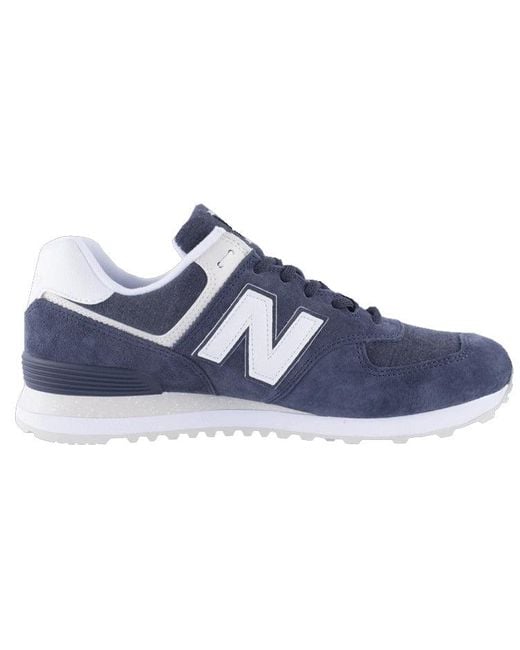 New Balance 574 Denim' in Blue for Men | Lyst UK