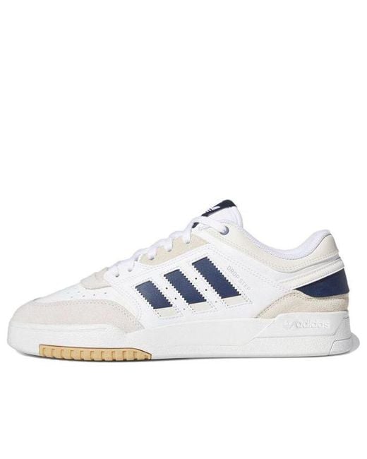 adidas Originals Drop Step Low in White for Men | Lyst UK