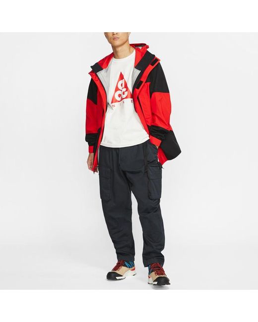 Nike Lab Acg Gore-Tex Jacket Habanero' in Red for Men | Lyst UK