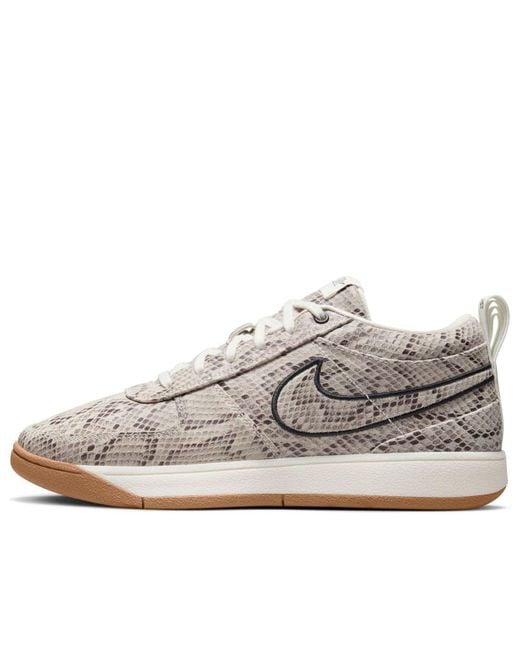Nike Book 1 Ep Leather 'Python' in White for Men | Lyst