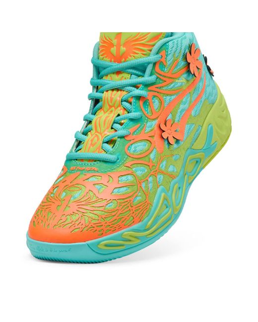 PUMA Mb.04 X Scooby-Doo 'Aquatic Lime Smash Heat Fire' in Blue for Men ...