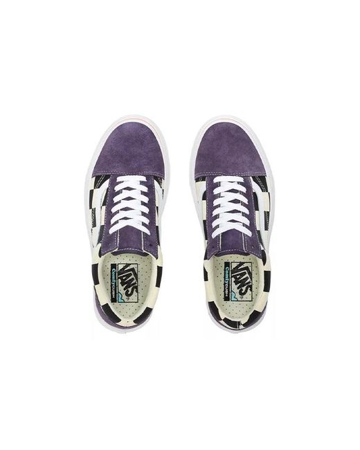 Vans Super Comfycush Old Skool/ Chess Board in Blue for Men | Lyst